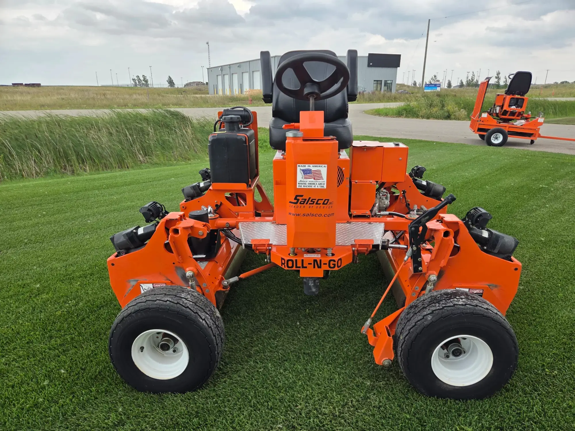 2021 Salsco Roll N Go Greens Roller – 800 Hours. | Prairie Turf Equipment